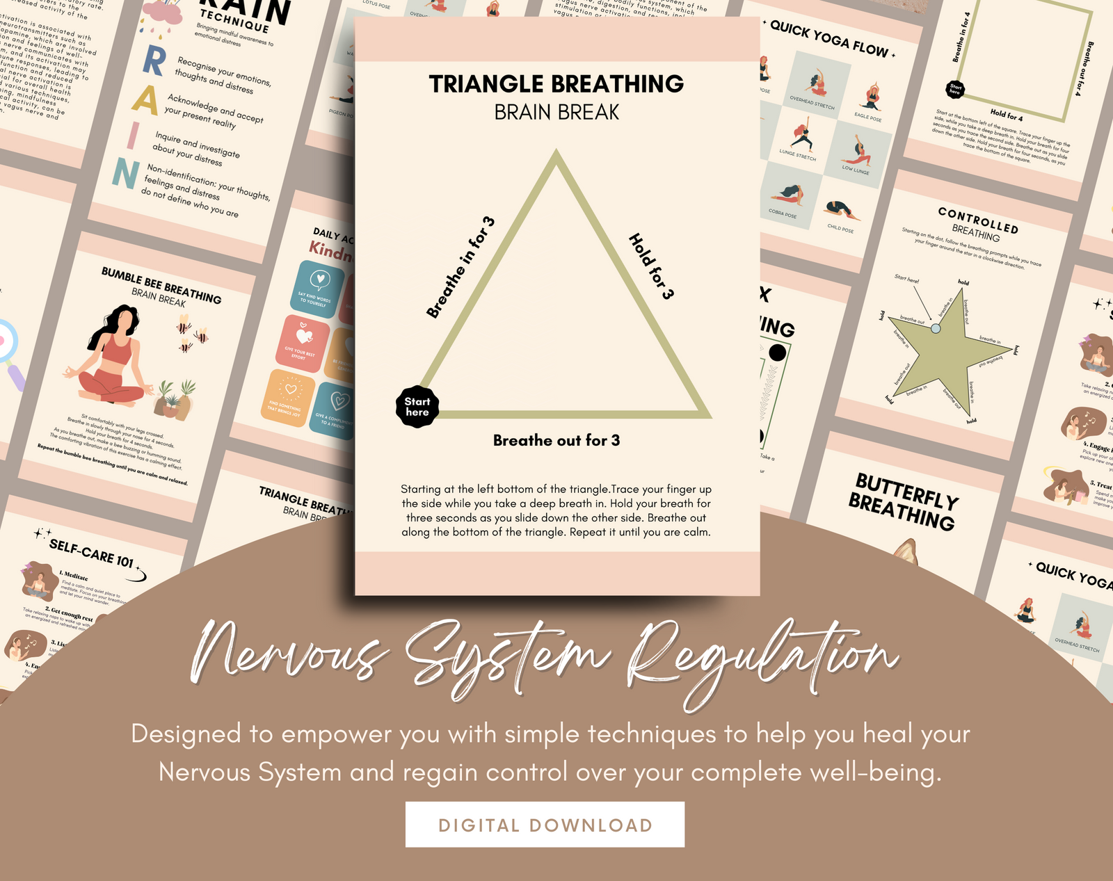 Nervous System Regulation Exercises - Simple Vagus Nerve Stimulation T