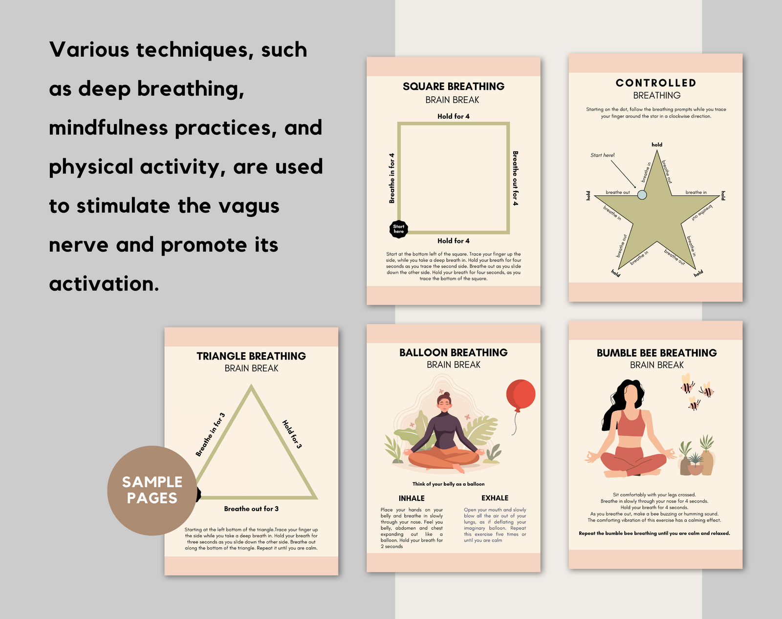 Nervous System Regulation Exercises - Simple Vagus Nerve Stimulation T