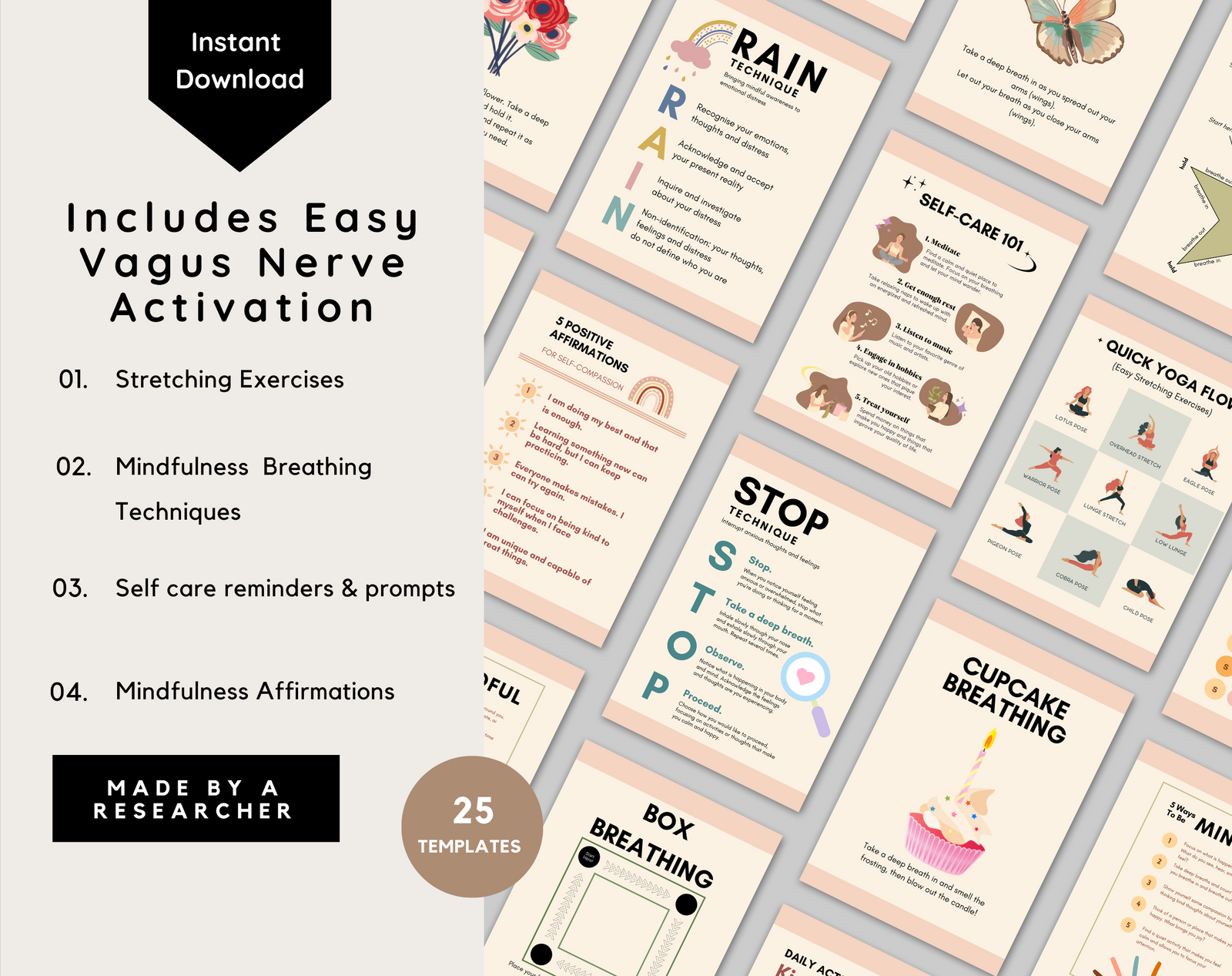 Nervous System Regulation Exercises - Simple Vagus Nerve Stimulation T