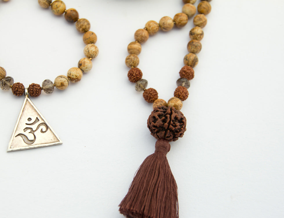Patanjali meditation mala and beads